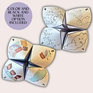 Transfiguration of Jesus Cootie Catcher| Printable Sunday School Bible ...