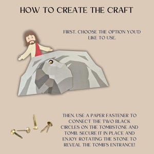 Easter Tomb Craft for Kids| Sunday School Craft| Easter Story Activity ...