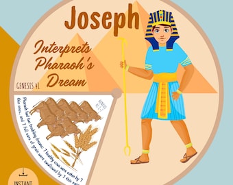 Joseph and Pharaoh's Dreams Bible Craft | Sunday School Lesson ...