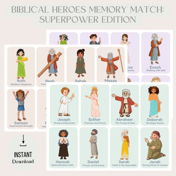 Bible Figures - Etsy