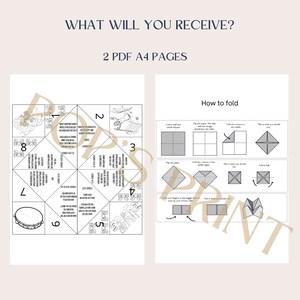 Crossing the Red Sea Cootie Catcher, Sunday School & Kids Ministry ...