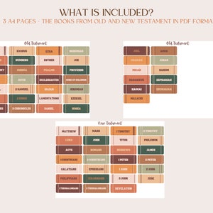 Books of the Bible Activity| Old Testament Printable| New Testament ...