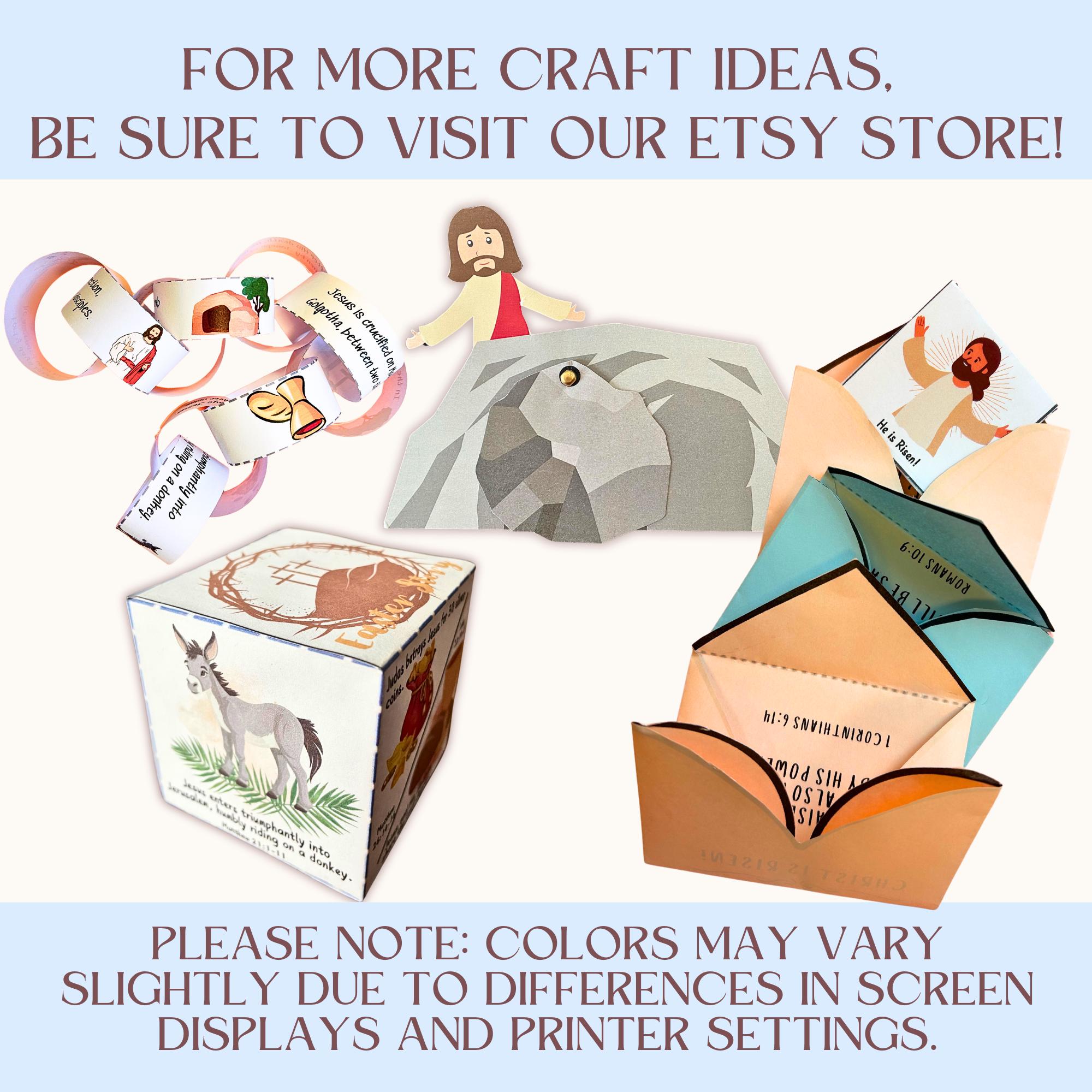 Printable Easter Symbols Sunday School Craft Coloring Spinner Wheel ...