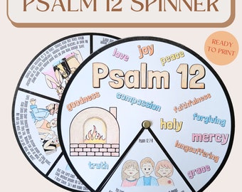 Psalm 91 Spinner Wheel | Psalm 91 Craft | Sunday School Craft | Kids ...