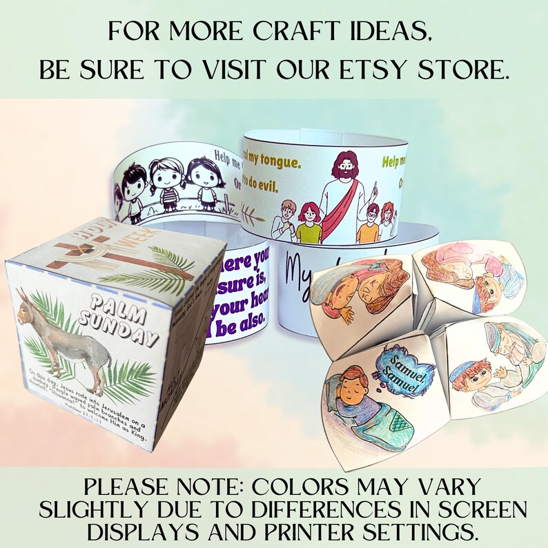 Printable Easter Sunday School Craft: Lamb of God Coloring Cootie ...