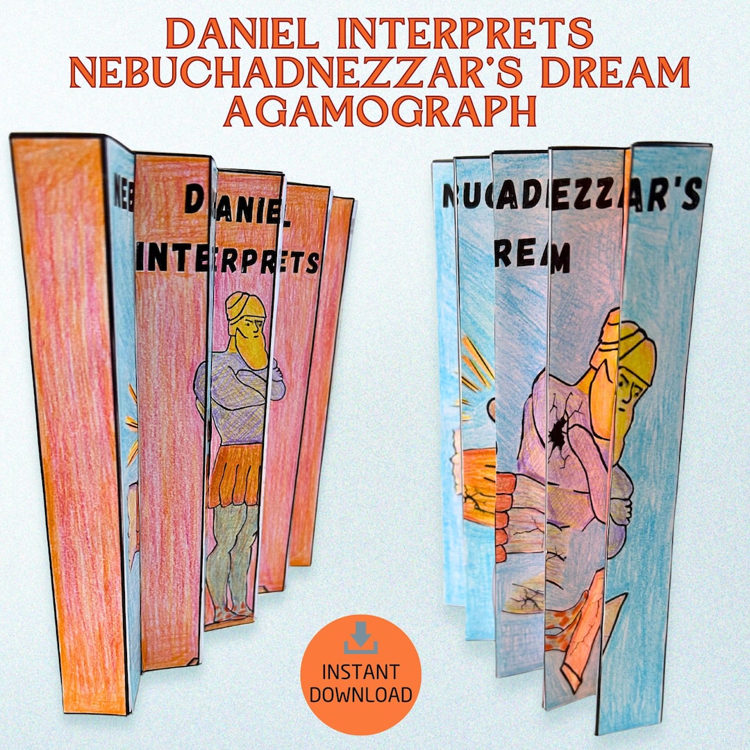 Printable Daniel Interprets Nebuchadnezzar’s Dream Agamograph Sunday ...