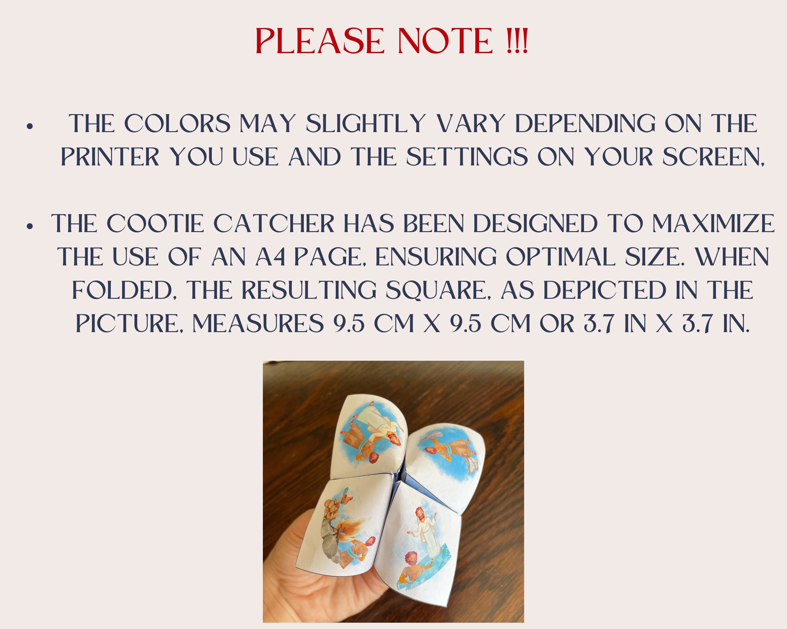 Elijah Cootie Catcher| Sunday School Craft| Cootie Catcher| Printable ...