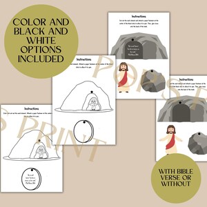 Easter Tomb Craft for Kids| Sunday School Craft| Easter Story Activity ...