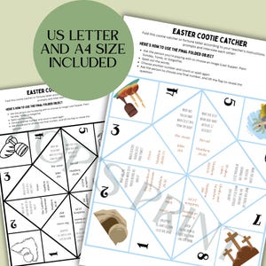 Printable Easter Sunday School Craft Kids Ministry Activity, Coloring ...