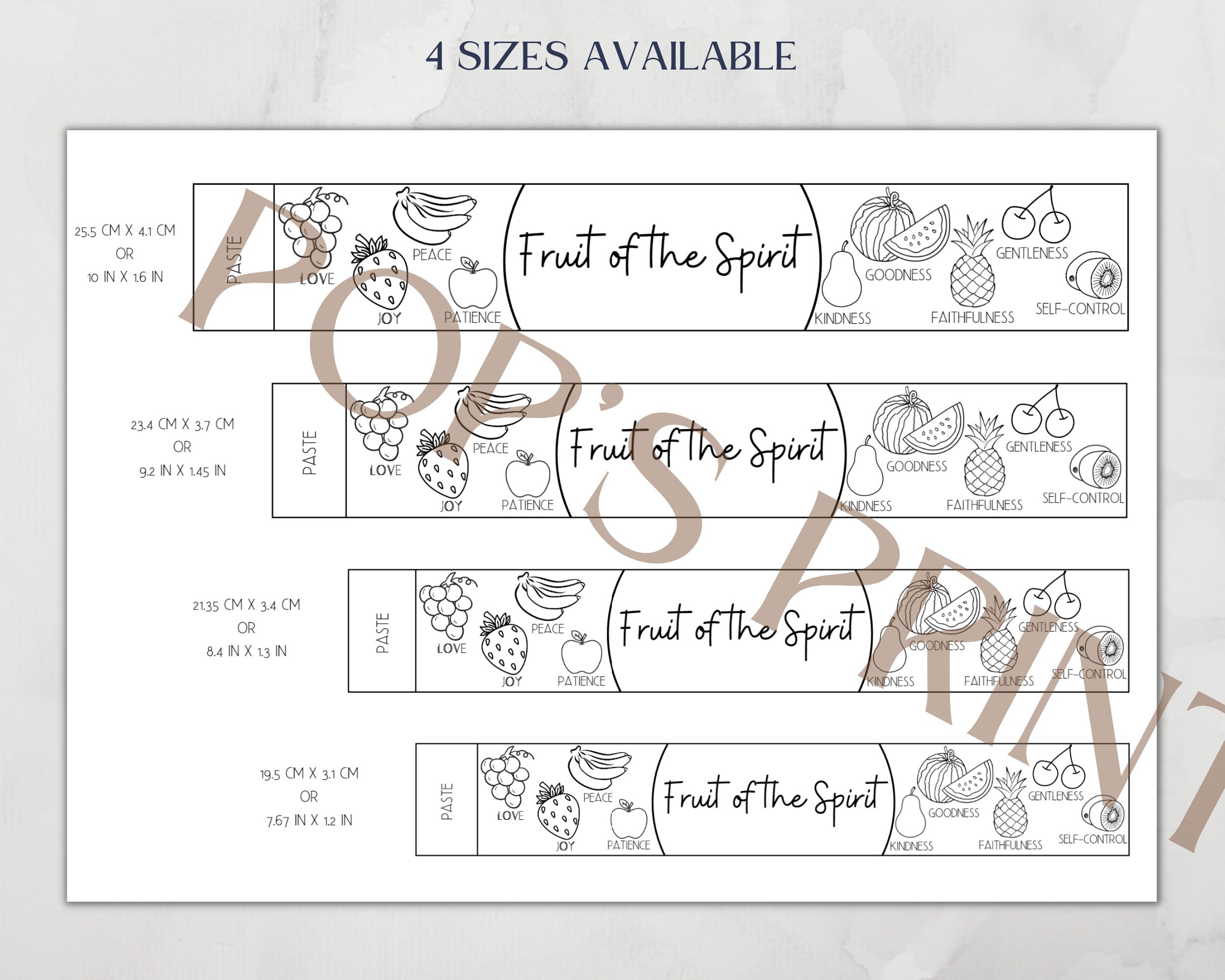 Fruit of the Spirit Bracelet Craft| Fruit of the Spirit Activity ...