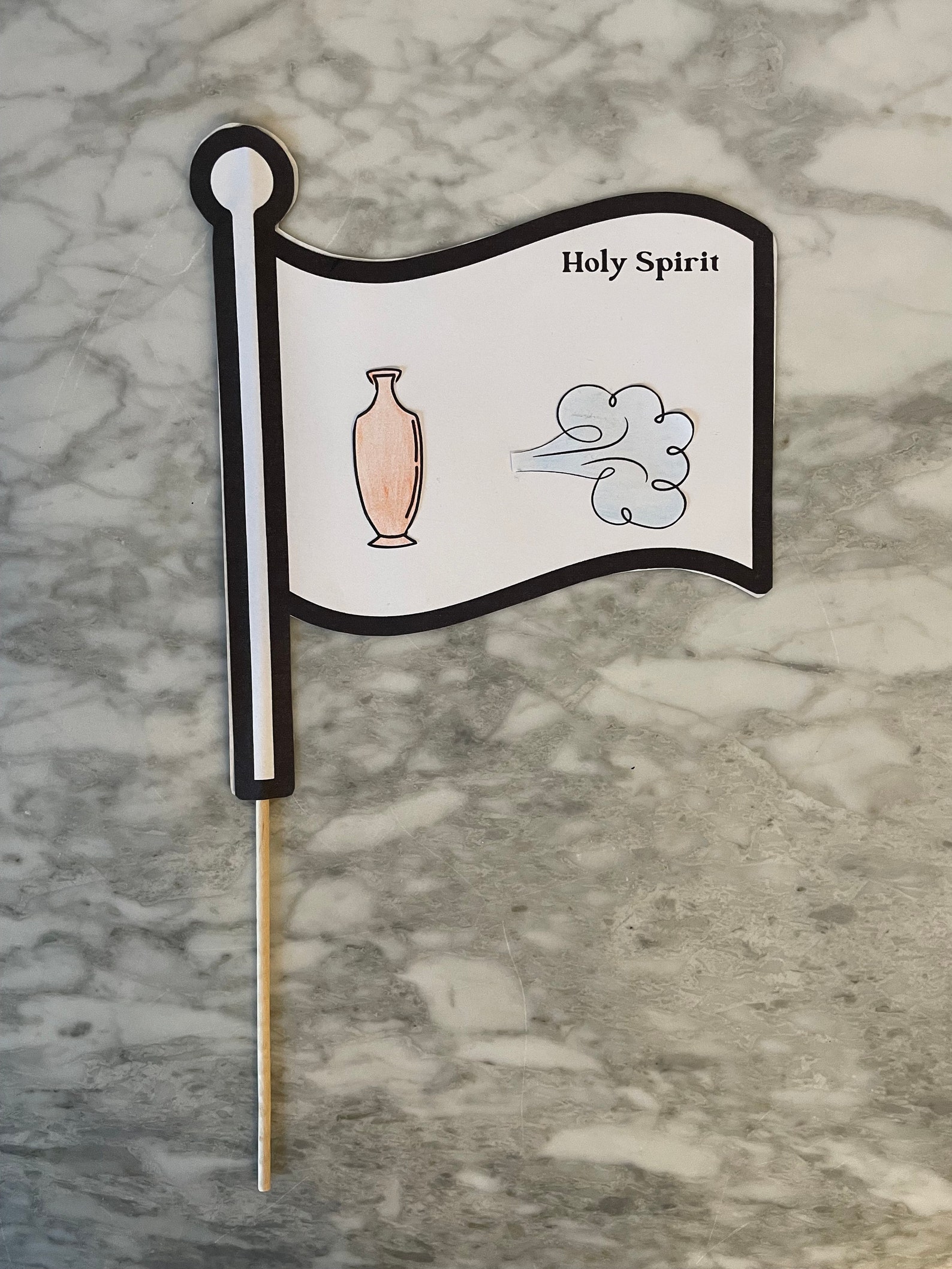 Pentecost Flag Craft| Whit Sunday Activity| Holy Spirit Sunday School ...