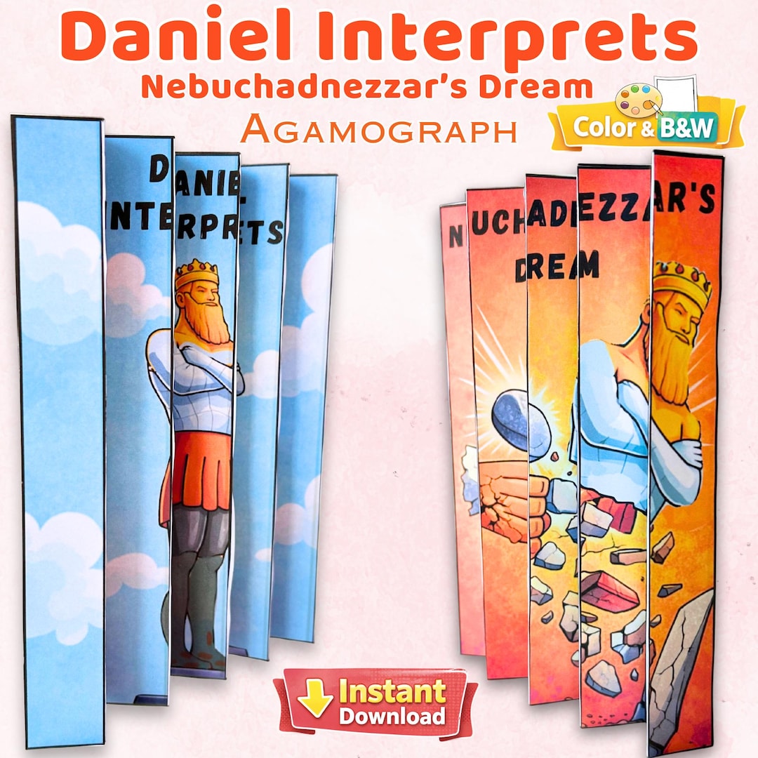 Daniel Interprets Nebuchadnezzar’s Dream Agamograph Craft, Sunday ...