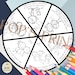 Printable Forgiveness Coloring Wheel, Sunday School Craft, Forgiveness ...