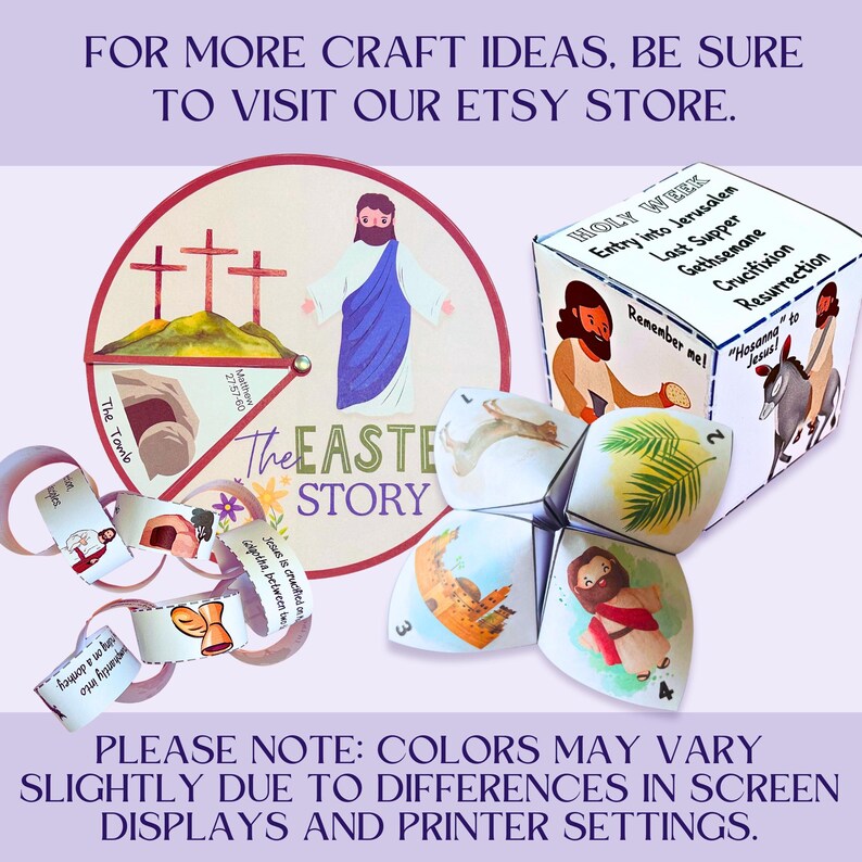Printable Lent Sunday School Craft, What is Lent? Spinner Wheel, Kids ...