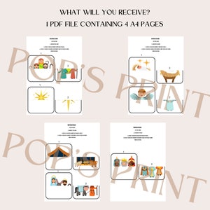 Nativity Puzzle| Nativity Craft| Sunday School Craft| Kids Ministry ...