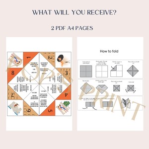 Samson Cootie Catcher| Sunday School Craft| Cootie Catcher| Printable ...