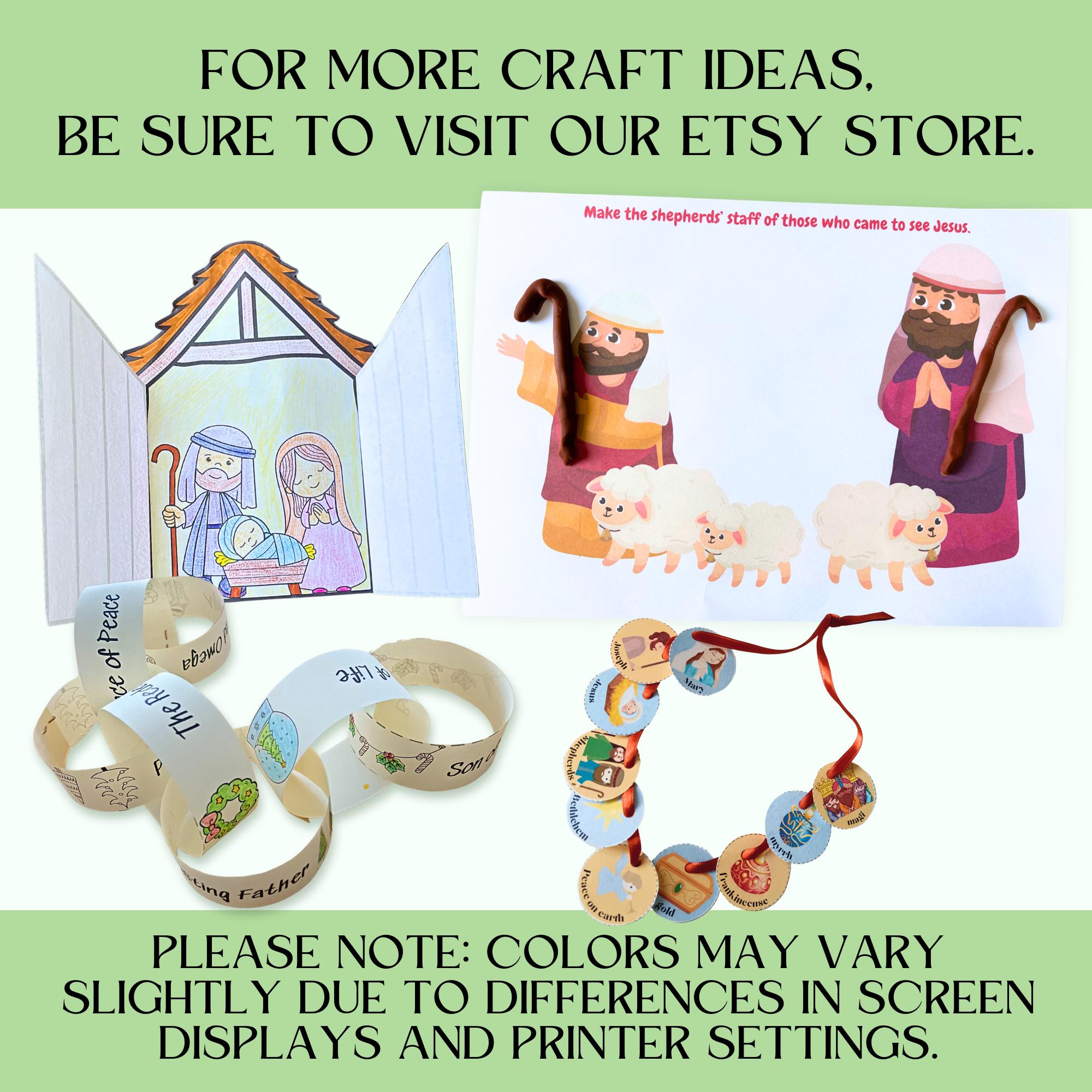 Printable Wise Men Visit Jesus Agamograph, Sunday School Craft ...