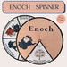 Printable Enoch Spinner Wheel, Bible Craft for Sunday School, Kids ...