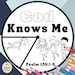 Printable 'god Knows Me' Coloring Spinner Wheel, Sunday School Lesson ...