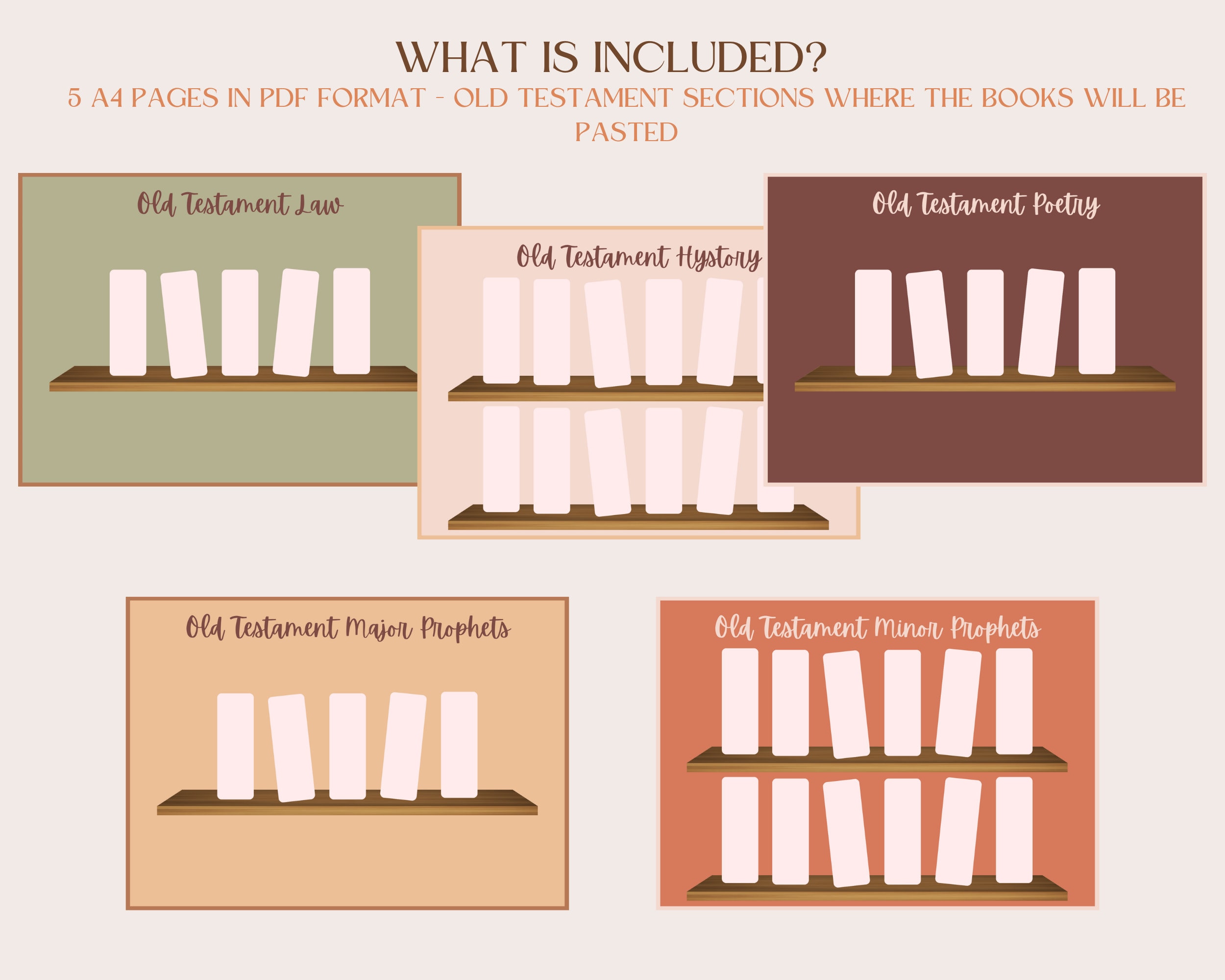 Books of the Bible Activity| Old Testament Printable| New Testament ...