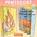 Printable Pentecost Agamograph Craft – Day of Pentecost Sunday School ...