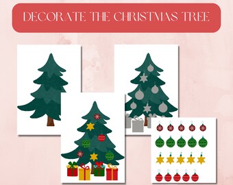 Christmas Ornament Addition Worksheet Digital Download - Etsy