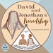 Printable David and Jonathan's Friendship Coloring Spinner Wheel ...
