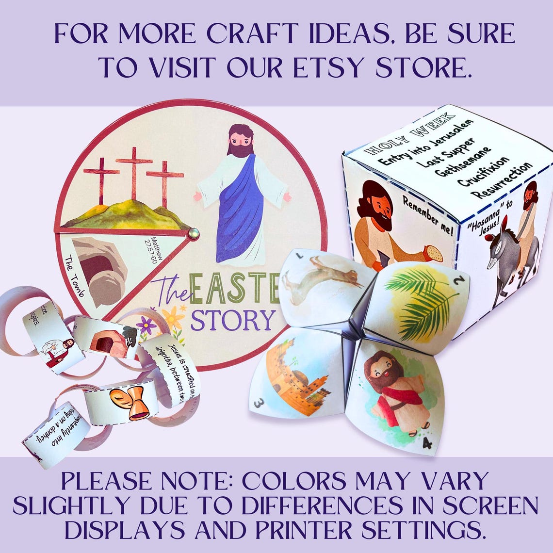 Printable Lent Sunday School Craft, Coloring What is Lent Spinner Wheel ...