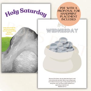 Holy Week Handprint Craft| Easter Story| Sunday School| Coloring Paper ...