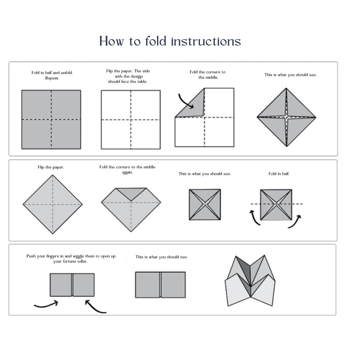 Printable Saul to Paul Cootie Catcher, Kids Bible Story Q&A Game ...