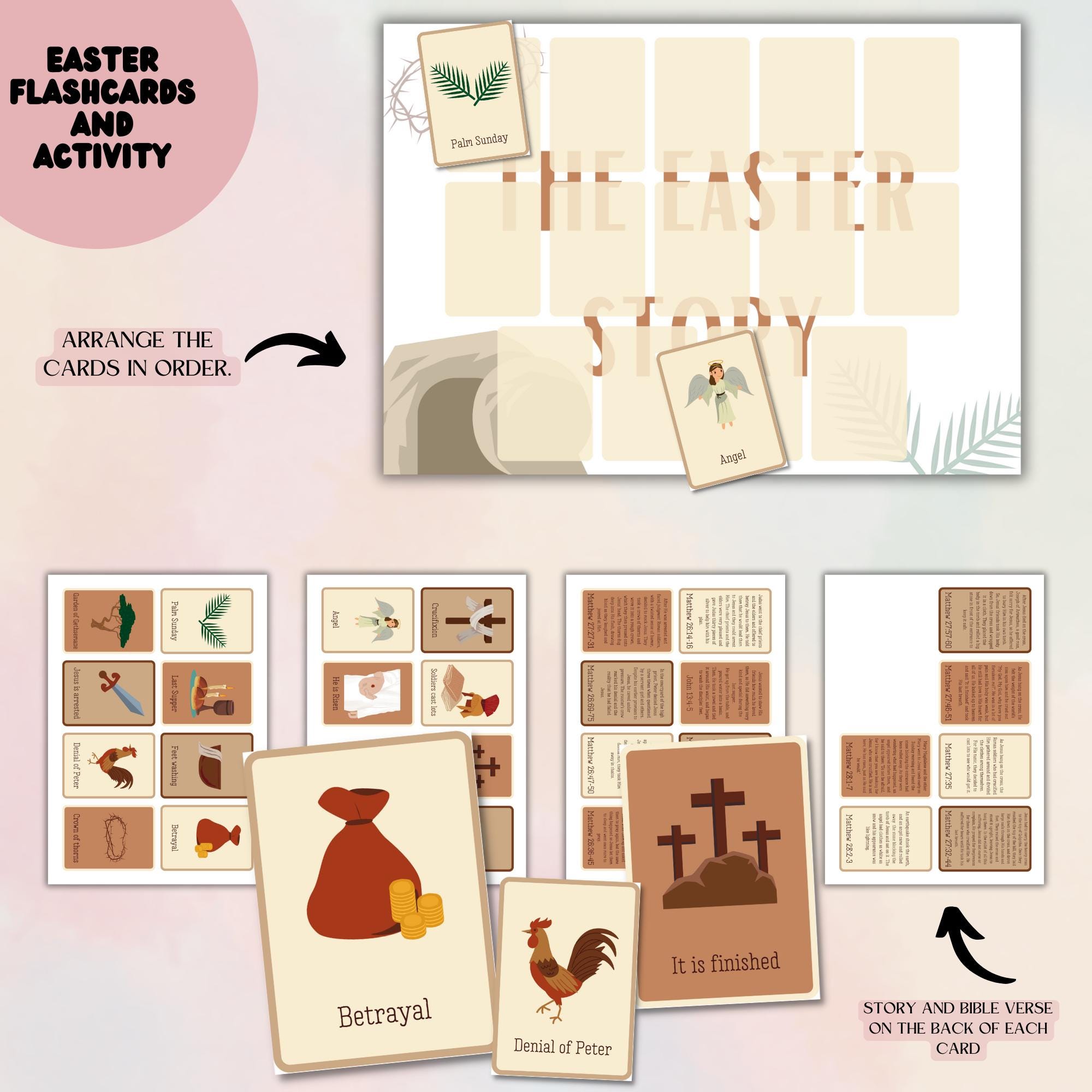 Easter Crafts MEGA Bundle| Easter Story| Printable Sunday School Bible ...