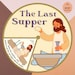 Printable Last Supper Sunday School Craft & Spinner Wheel, Kids ...