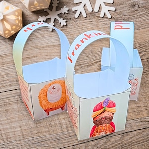 Printable Wise Men Gifts Craft, Nativity 3D Sunday School Activity ...