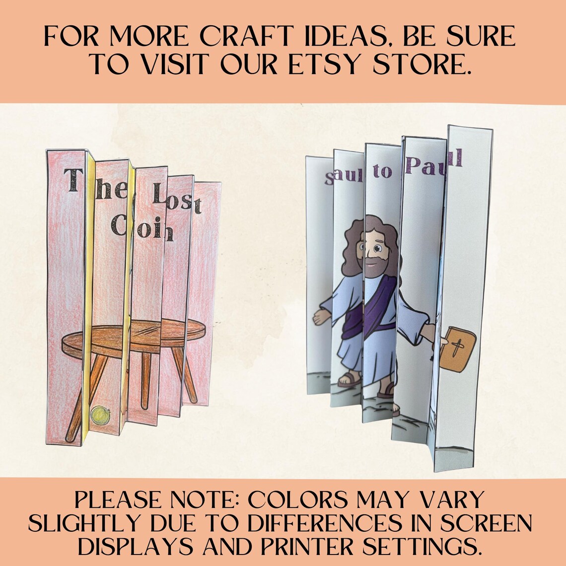 The Ten Commandments Paper Pocket Craft| Printable Sunday School Craft ...