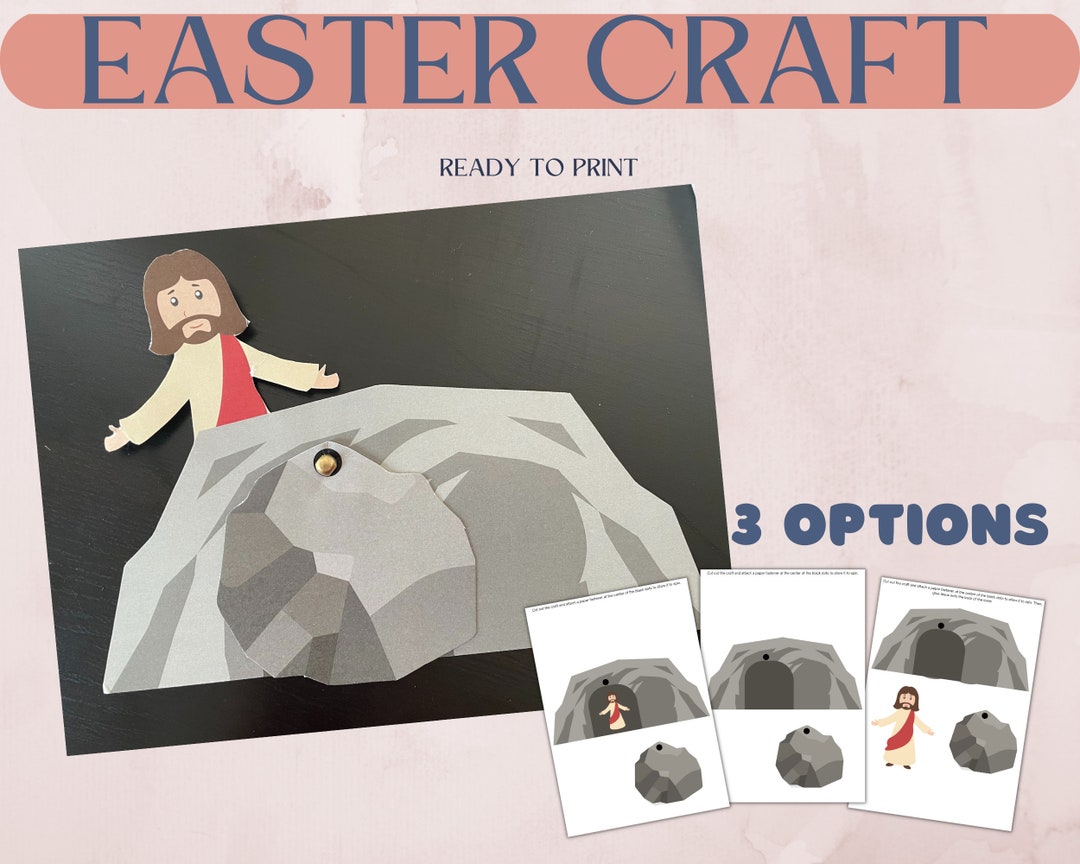 Easter Craft for Kids Sunday School Craft Easter Story Activity Kids ...