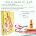Printable Pentecost Agamograph Craft – Day of Pentecost Sunday School ...