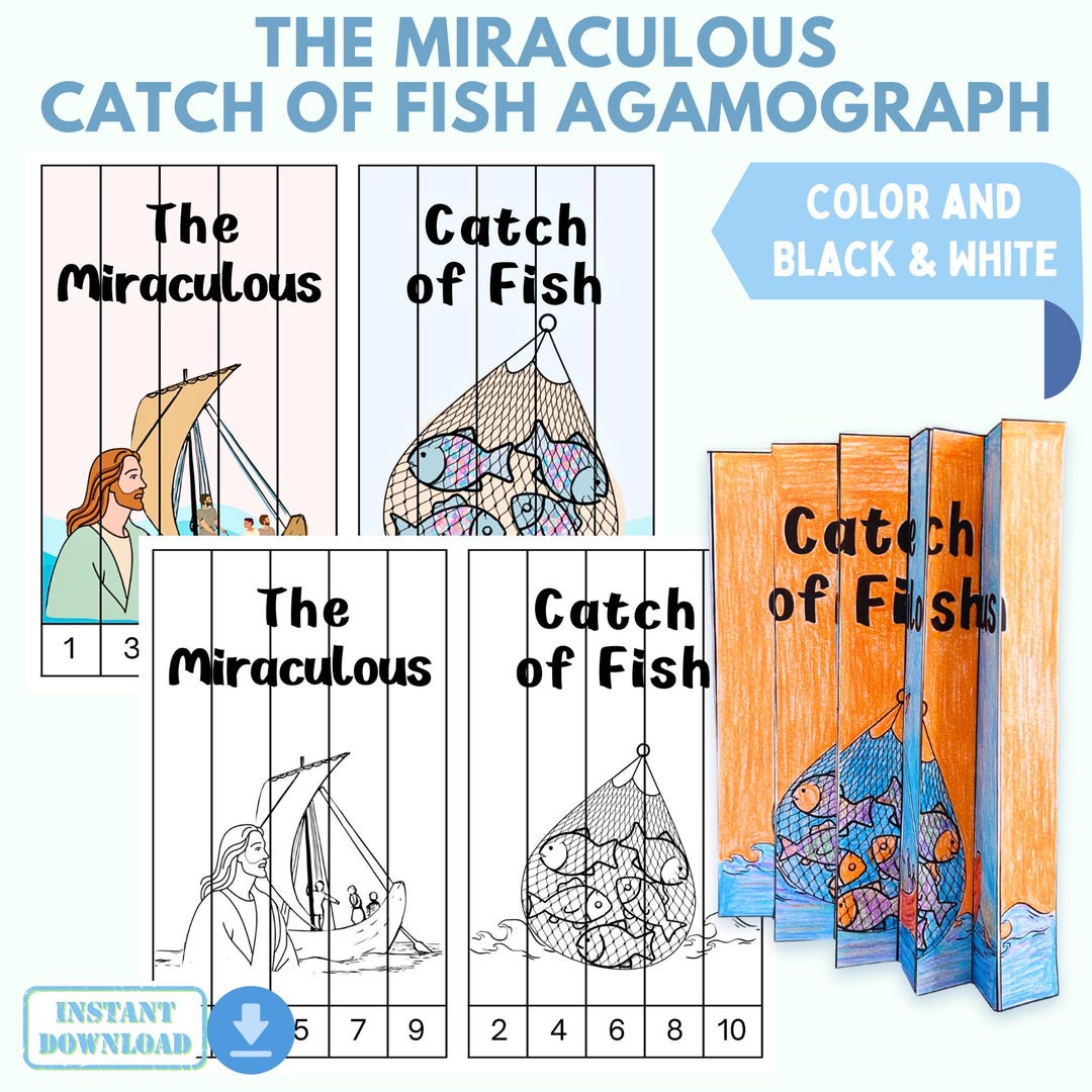 Printable Peter From Fisherman to Apostle Agamograph, Sunday School ...