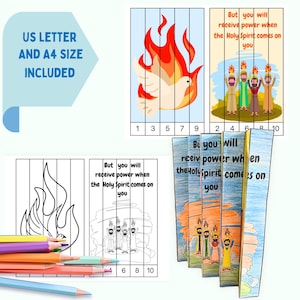 Printable Pentecost Agamograph Craft – Day of Pentecost Sunday School ...