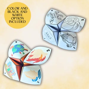 Pentecost Day Cootie Catcher Craft for Kids| Sunday School Activity for ...