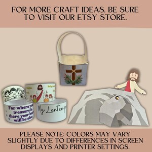 Easter Story Sunday School Egg Craft, 3D Easter Eggs Coloring Paper ...