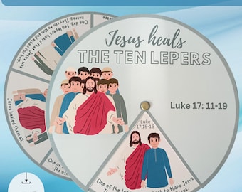 Jesus Heals the Ten Lepers - Sunday School Craft - Etsy