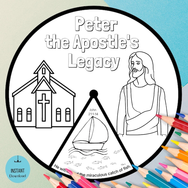 Bible Peter for Kids - Etsy