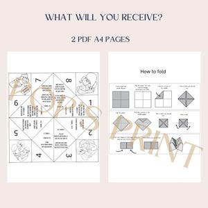 God Calls Samuel Coloring Cootie Catcher| Sunday School Craft ...