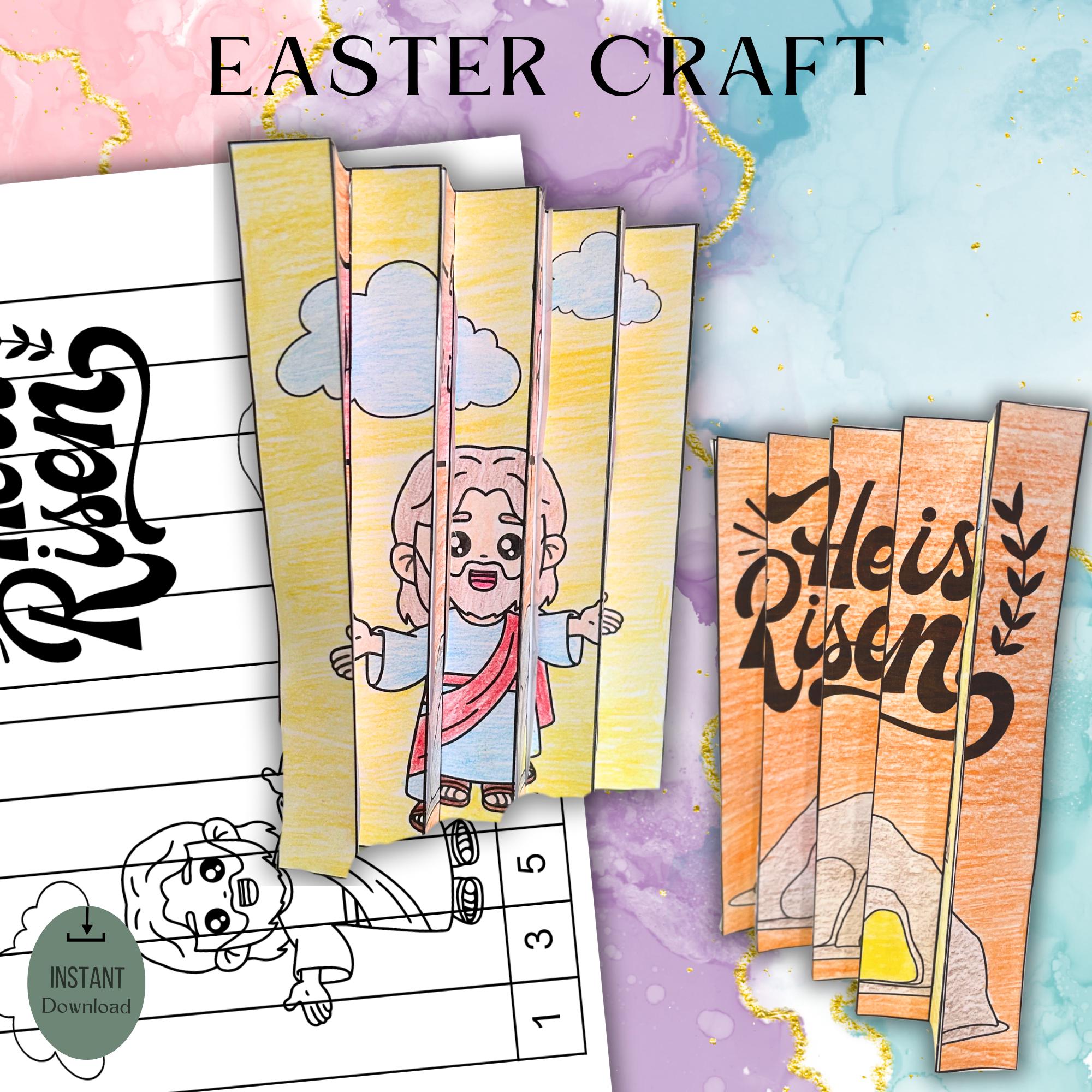 Easter Agamograph Craft| Sunday School Activity for Kids| Instant ...