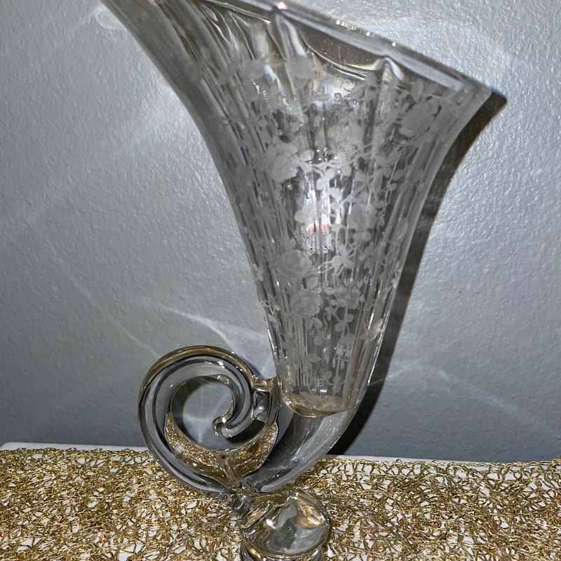Cornucopia Vase - Etsy