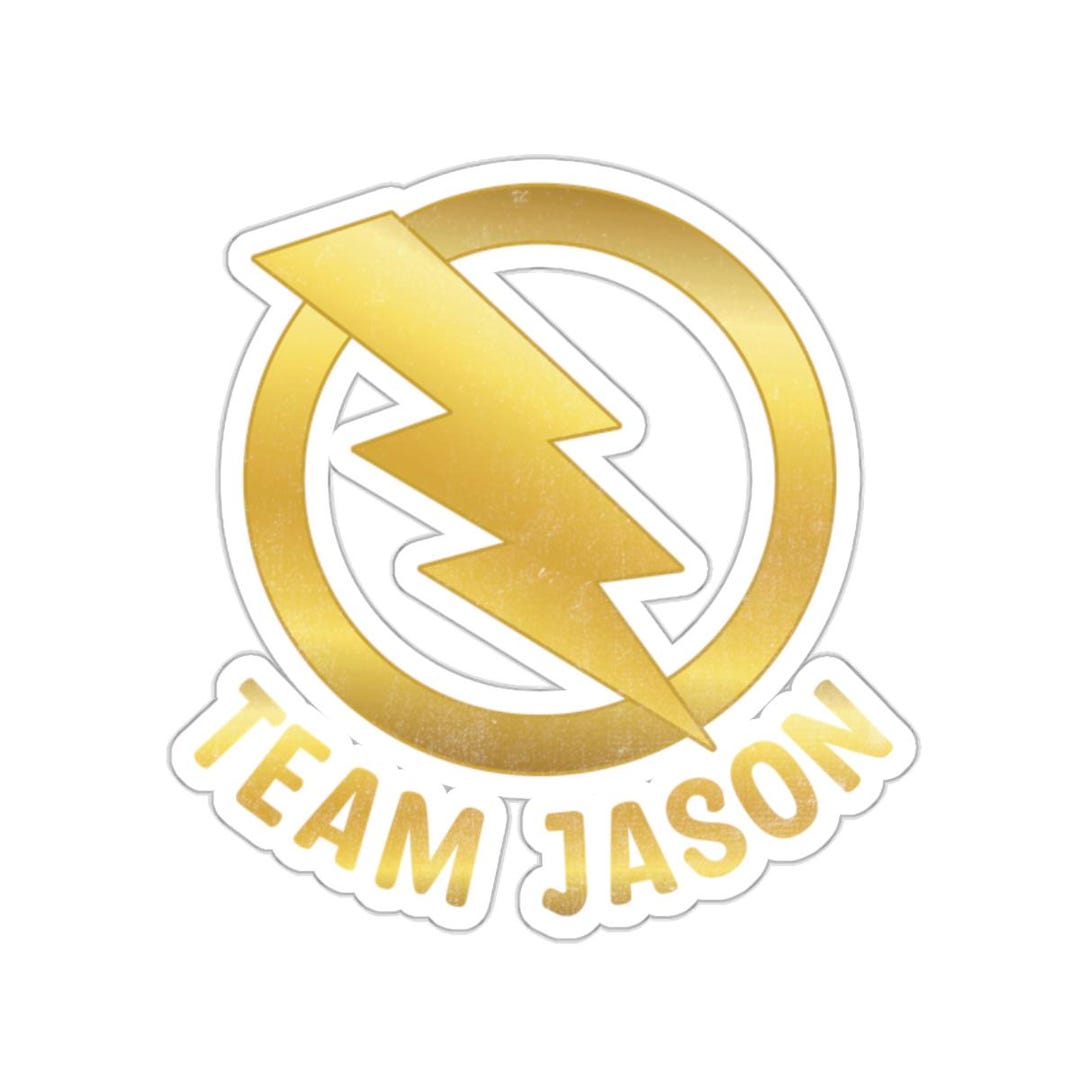 Team Jason Lightning Bolt Sticker, Greek Mythology Decal, Camp Half ...
