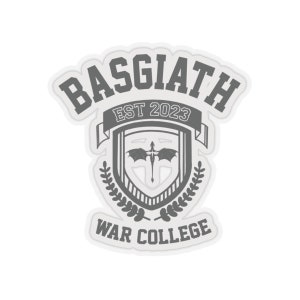 Basgiath War College Dragon -kiss Cut Stickers Basgiath Fourth Wing - Etsy