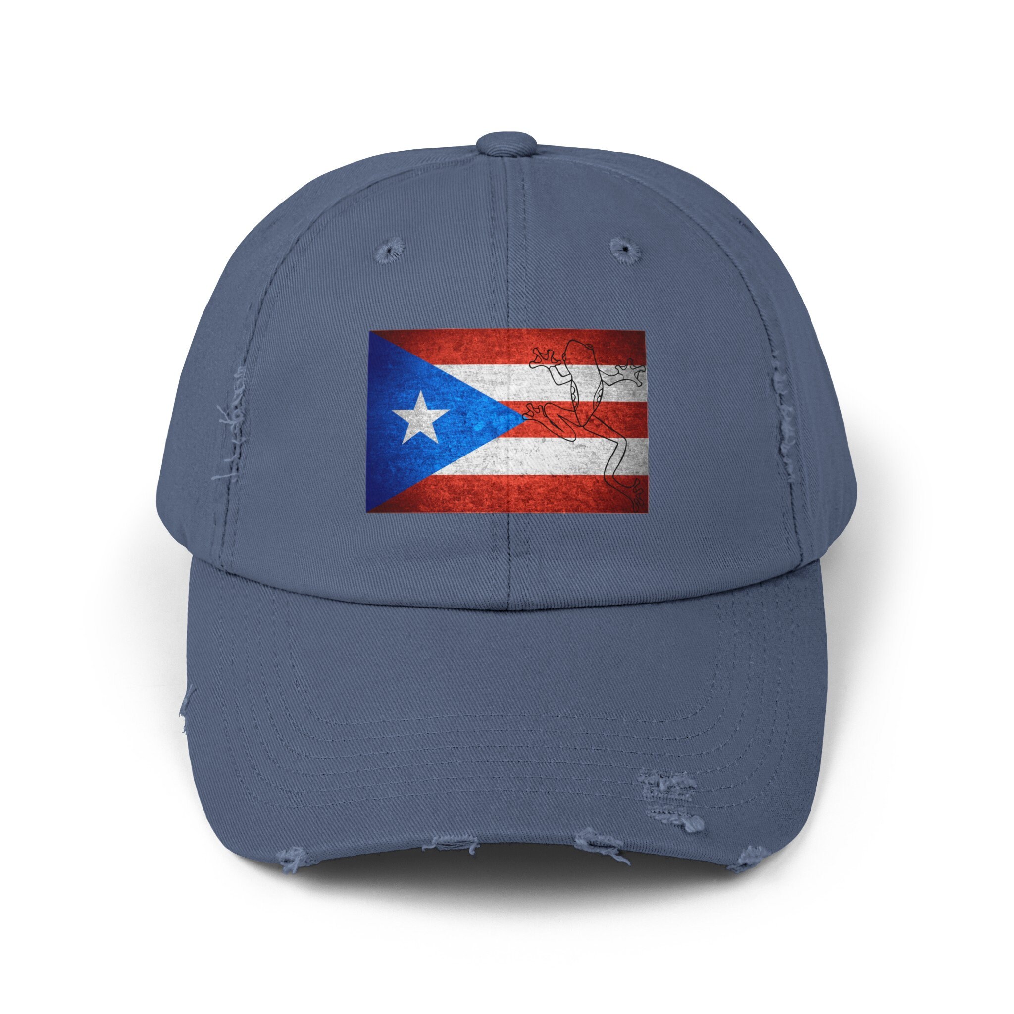 Puerto Rico Flag Distressed Caps: Show Support and Heritage in Style - Etsy