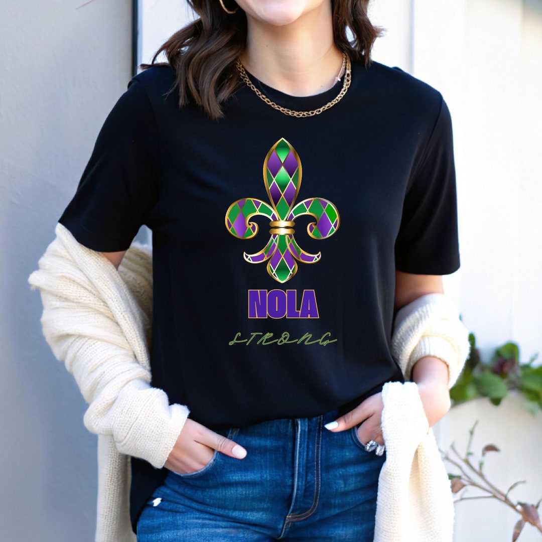 NOLA STRONG T-shirt A Symbol of Resilience and Unity Softstyle Tee ...