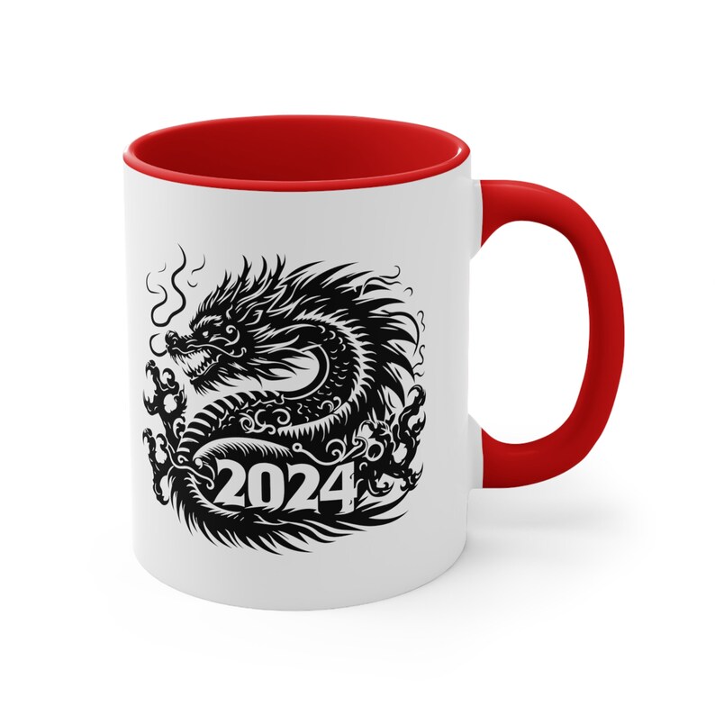 Year of the Dragon 2024 Chinese New Year Coffee Mug, 11oz - Etsy